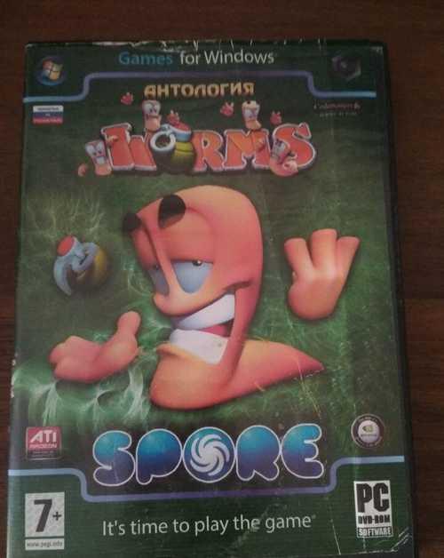 Антология игр Worms и Spore