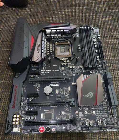 Материнская плата asus maximus viii hero LGA 1151