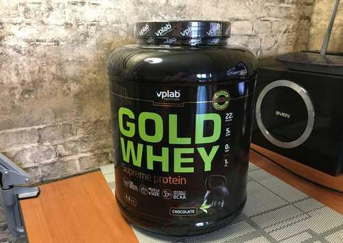 Протеин vplab Gold Whey Supreme (2,3кг) - шоколад