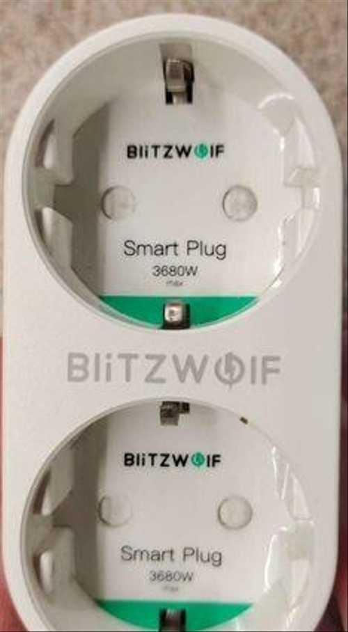 Умная розетка BlitzWolf BW-SHP7 на 2 розетки