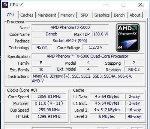 Monitor cpu z