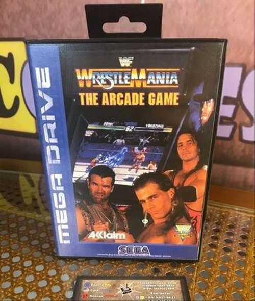 WWF WrestleMania: The Arcade Game Sega Mega Drive