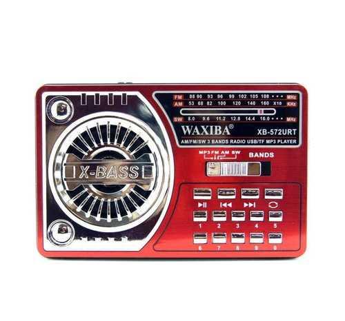 Радиоприемник waxiba XB-572URT red