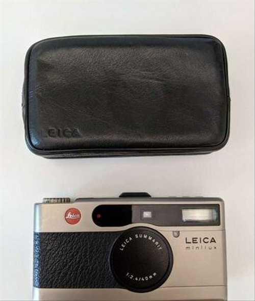 Leica minilux 40mm Плёночный фотоаппарат