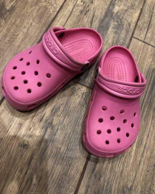 Продаю crocs на девочку. С10-11