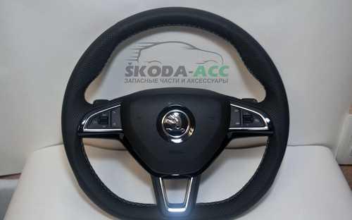Скошенный мультируль Skoda с обогревом (MQB)