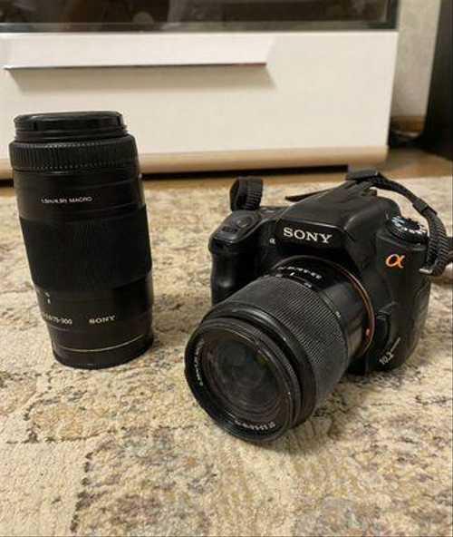 Зеркальный фотоаппарат sony а200