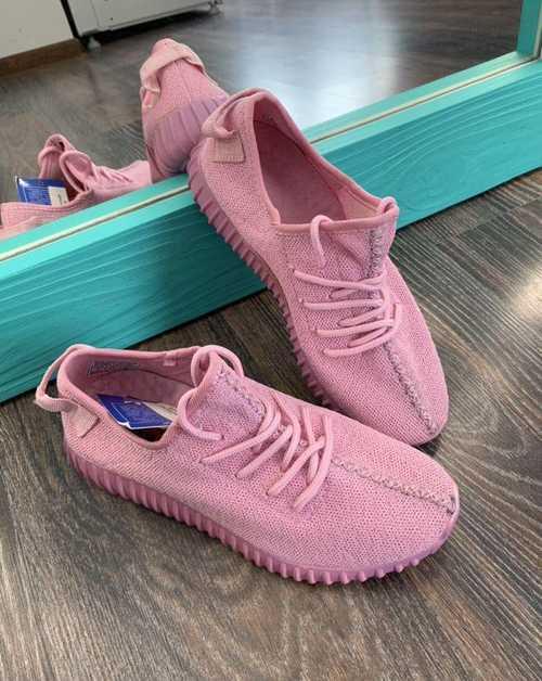 Кроссовки Adidas Yezzy Розовые