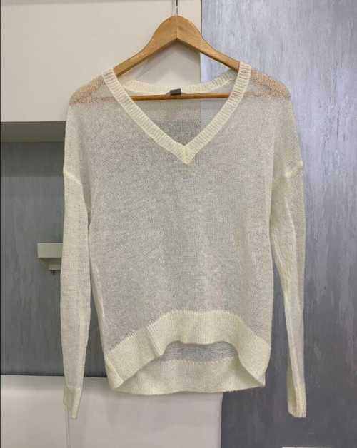 Тонкий шерстяной свитер H&M