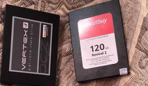 SSD SmartBuy Revival 2 120 Gb и OCZ Vertex 2 128Gb