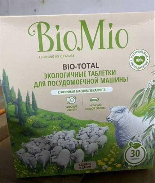 Bio Mio таблетки для посудомоечной машины