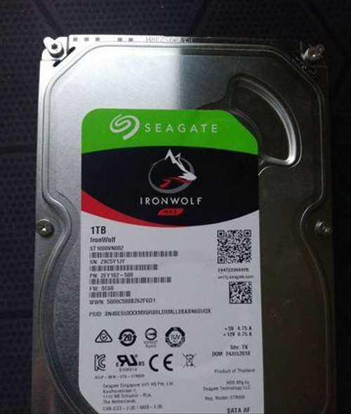 HDD, Жесткий диск в компьютер, хранилище - 1tb