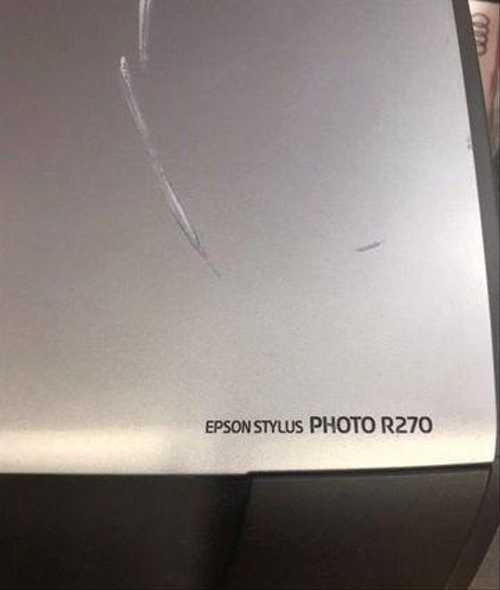 Epson stylus photo R 270 фотопринтер