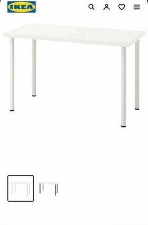 Стол linnmon линнмон/adils адильс IKEA