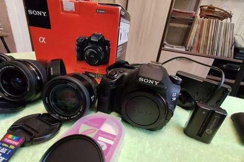 Комплект фототехники sony slt-a58 + сумка