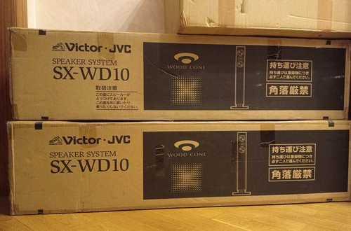 Новые колонки JVC Victor Woodcone SX-WD10