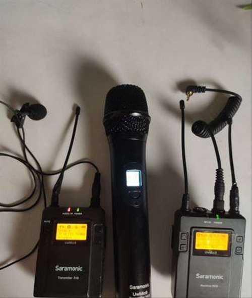 Saramonic UwMic9 TX9+RX9 +HU9