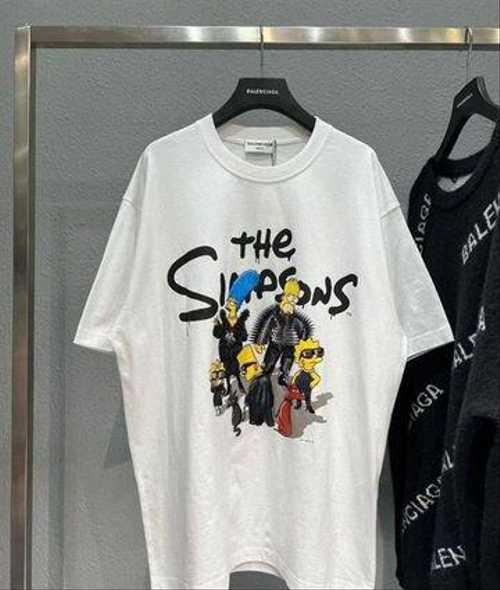 Balenciaga футболка the simpsons
