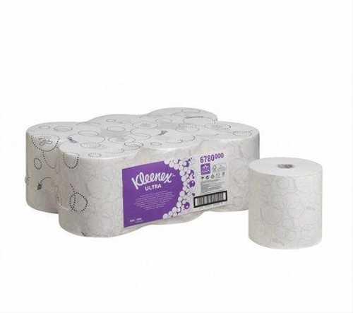 Бумажные полотенца в рулонах Kleenex Ultra белые
