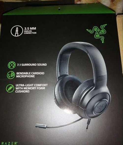 Компьютерная гарнитура Razer Kraken X Lite