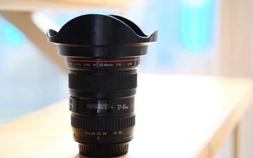 Canon 17-40 f4L EF USM