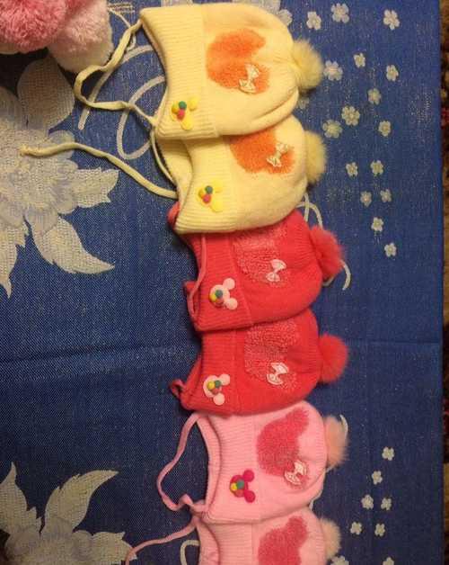Шапки для новорождённых