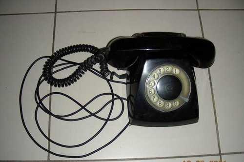 Телефон стационарный винтажный СССР