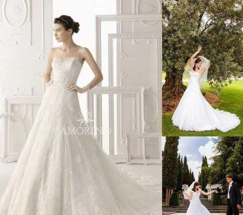 Платье свадебное счастливое дизайнерское rosa clar