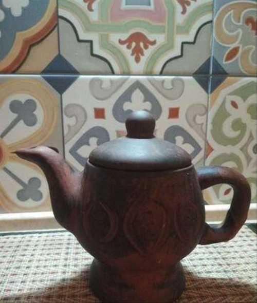 Заварочный чайник. Глиняный