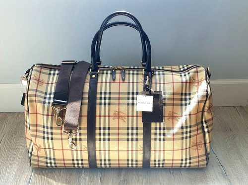 Сумка дорожная новая Burberry, оригинал