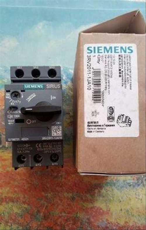 Автоматический выключатель Siemens 3rv2011-1ja10
