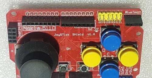Плата расширения Joystick Shield для Arduino