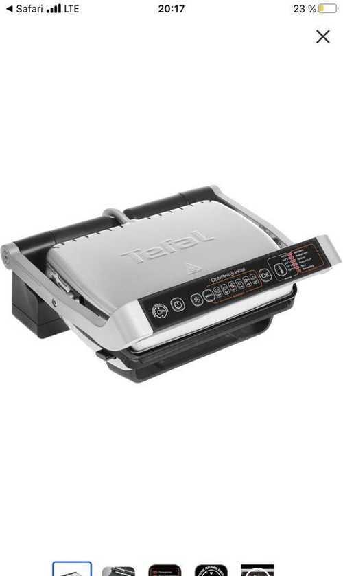 Электрогриль Tefal Optigrill GC706D34