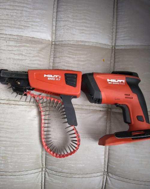 Шуруповёрт аккумуляторный магазинный хилти hilti S