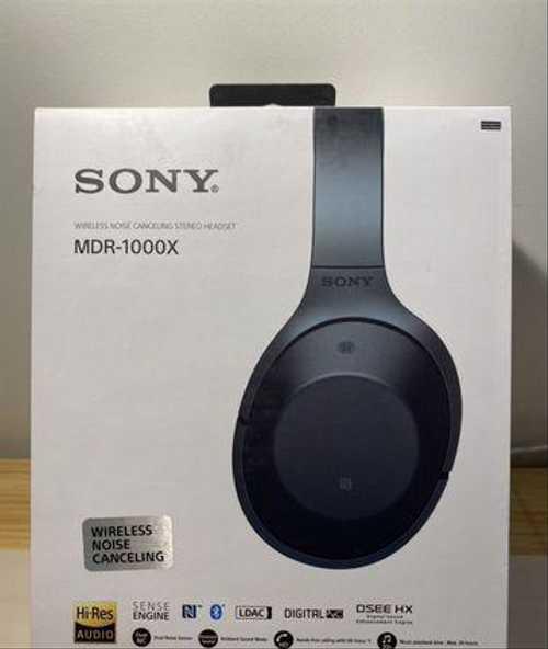 Беспроводные наушники sony MDR-1000X
