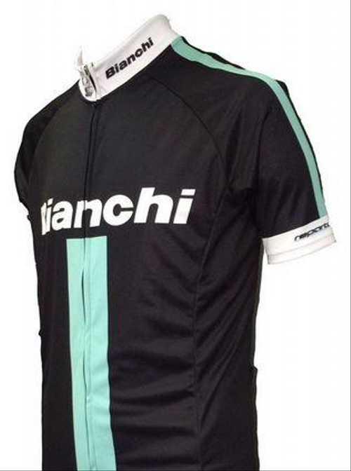 Велосипедная рубашка Bianchi. Medium, Large. Новая