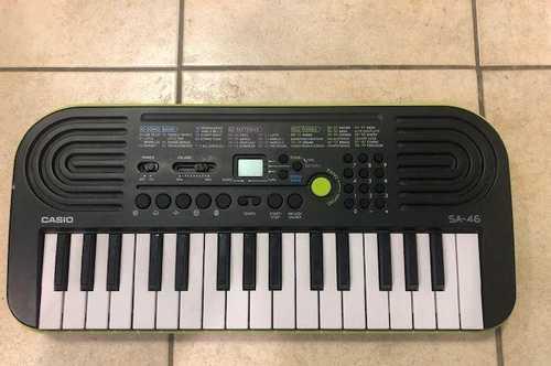 Синтезатор детский Casio SA-46A