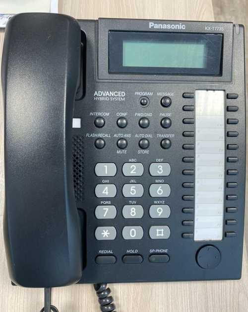 Системный телефон panasonic KX-T7735RU-B