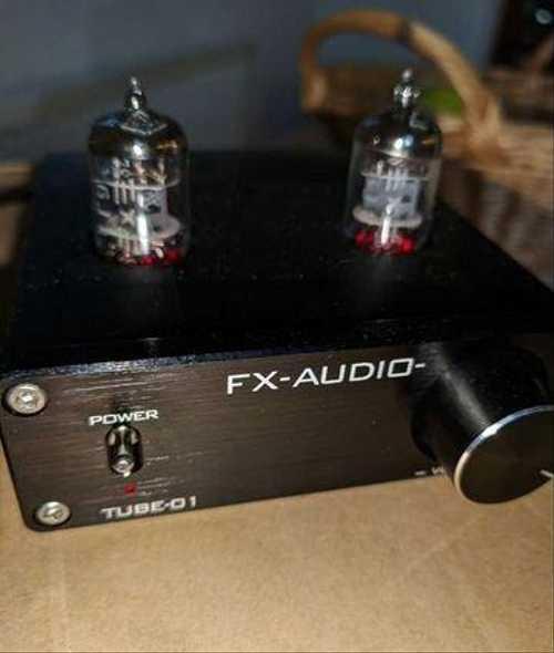 Ламповый предусилитель FX-audio tube-01