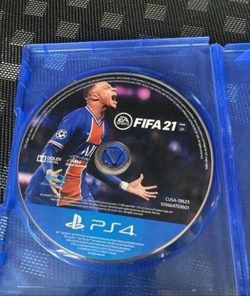 Диск на приставку ps4 fifa21