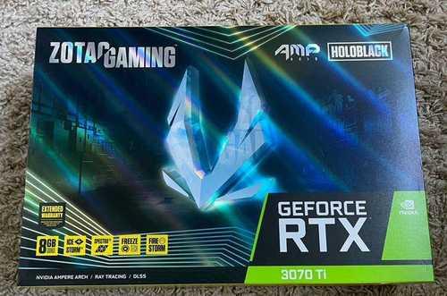 Zotac Gaming Geforce RTX 3070 ti AMP holo