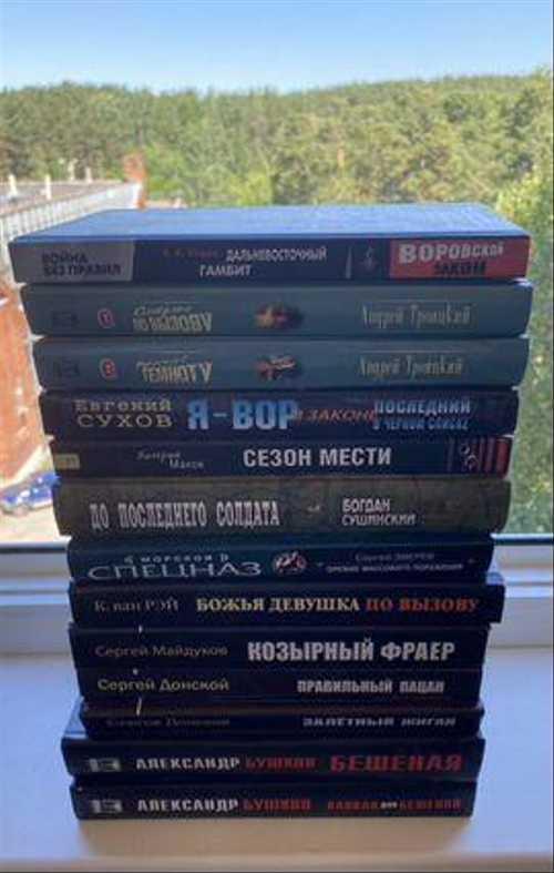 Книги про спецназ, ментов, блатное