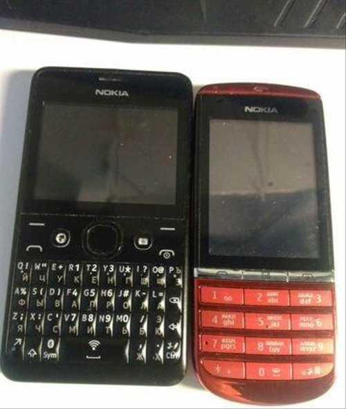 Nokia asha 300 и Nokia 210
