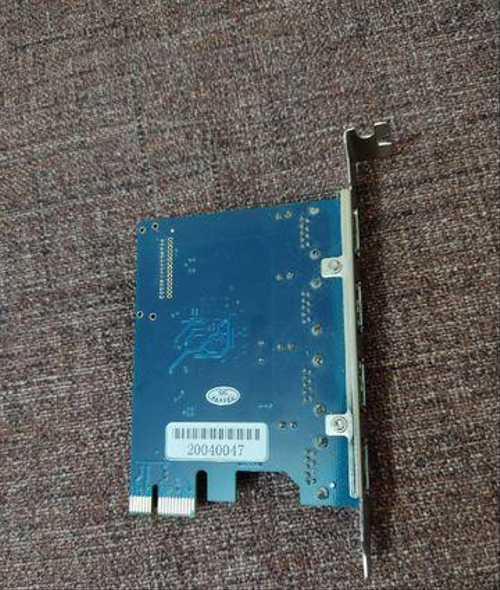 PCI-E USB3.0 Fresco FL1100 чипсет