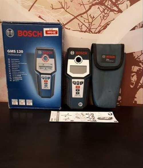 Детектор Bosch GMS 120 prof