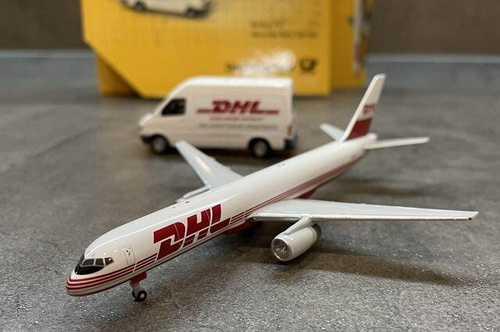 DHL набор моделей Boeing Mercedes Benz