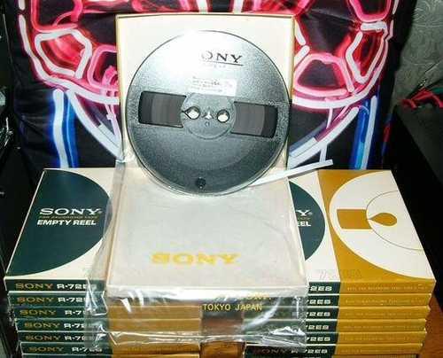 Магнитная лента катушки с записью Sony