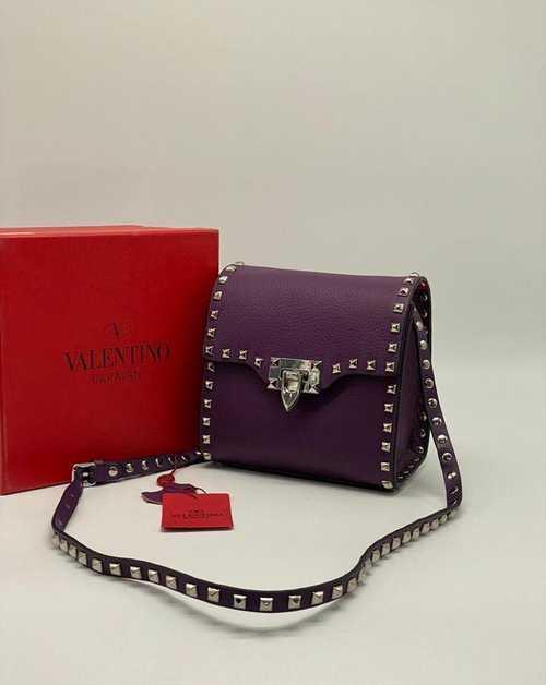 Клатч Valentino Garavani Rockstud Mini Валентино