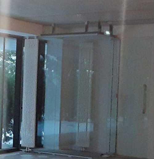 Стеклянные двери бу