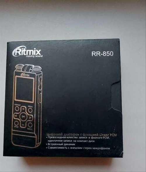 Диктофон Ritmix rr-850, 4gb